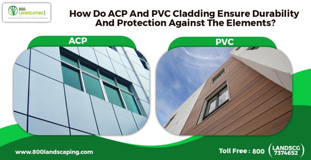 How do ACP and PVC Cladding Ensure Durability and Protection Against ...